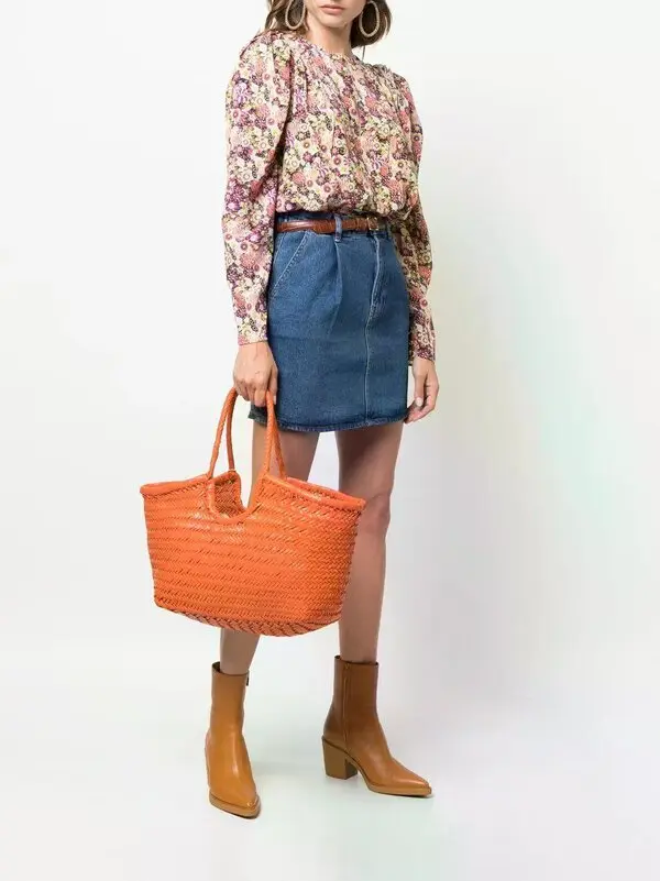 Dragon Diffusion Interwoven-design Tote Bag