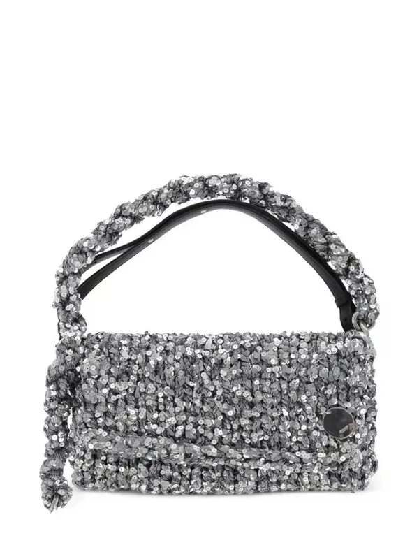 JIL SANDER Knitted Mini Shoulder Bag