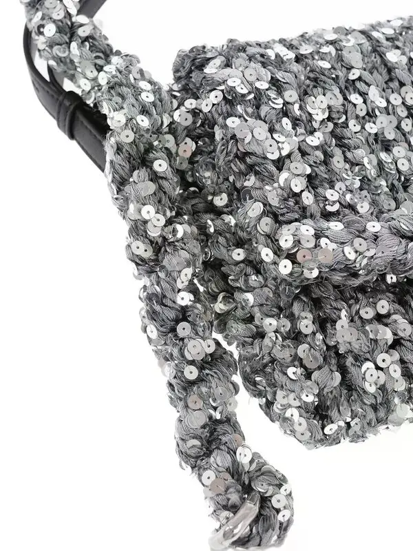 JIL SANDER Knitted Mini Shoulder Bag