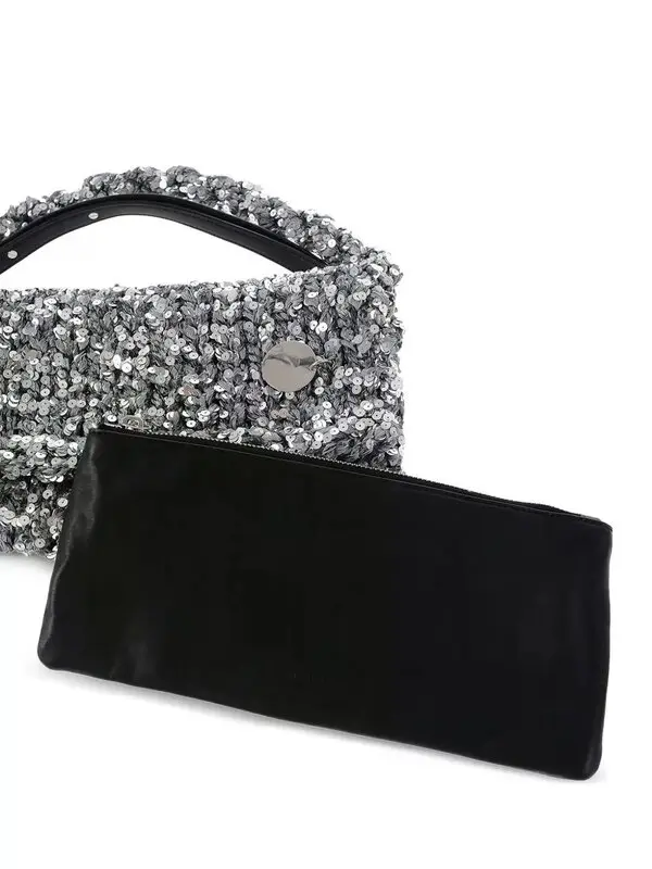 JIL SANDER Knitted Mini Shoulder Bag