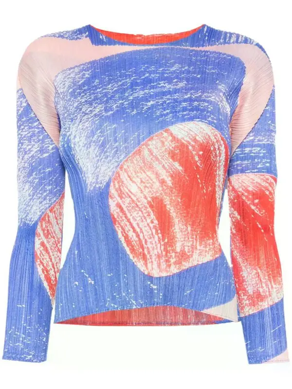 Issey Miyake Backlight Top - Blue