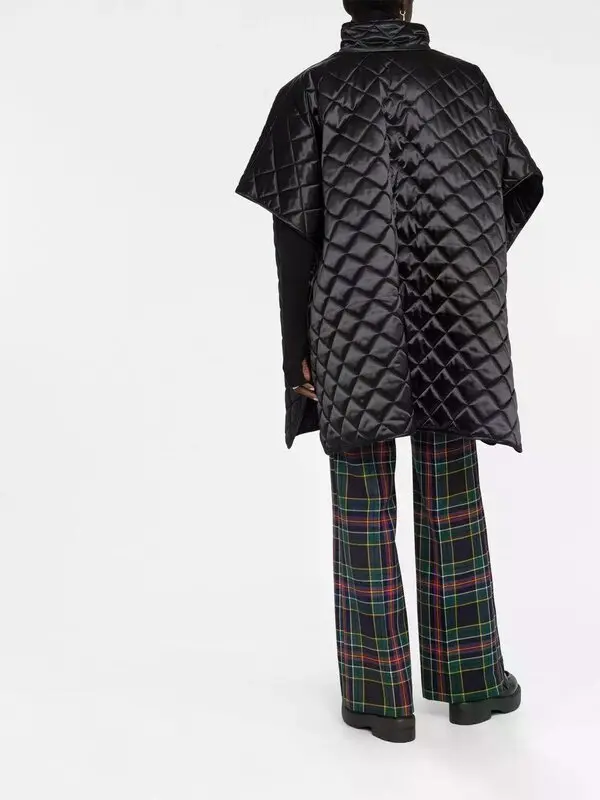 Moschino Quilted Short-sleeve Coat