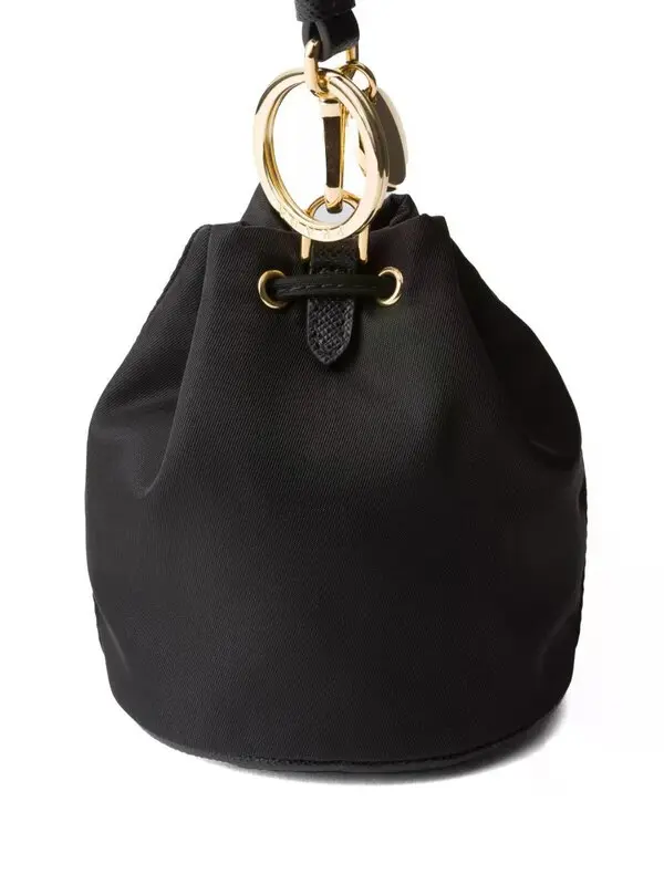 Prada Re-edition 1978 Key Ring - Black