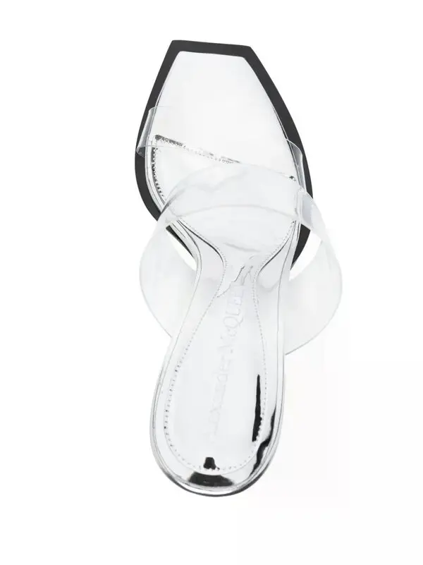 Alexander McQueen Sandals With Transparent Straps