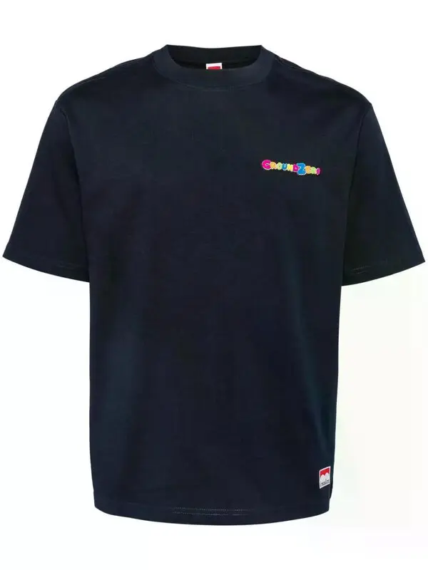 GROUND ZERO Logo-print Cotton T-shirt