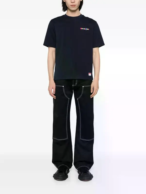 GROUND ZERO Logo-print Cotton T-shirt
