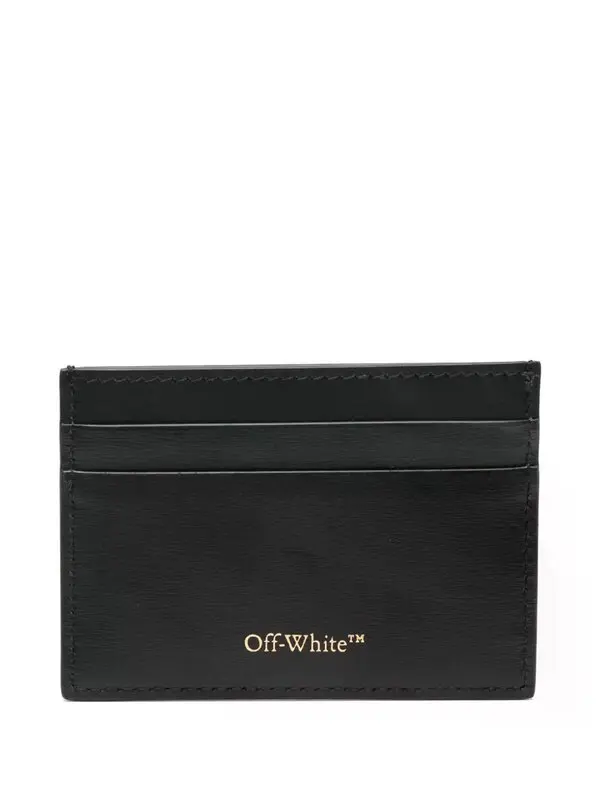 Off-White Jitney Simple Leather Cardholder