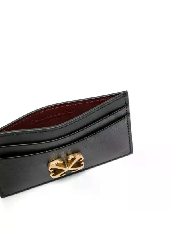 Off-White Jitney Simple Leather Cardholder