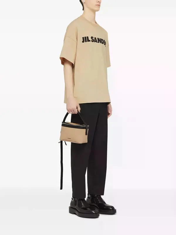JIL SANDER Leather Shoulder Bag