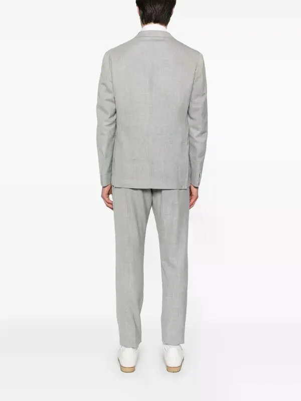 Eleventy Mélange Suit - Grey