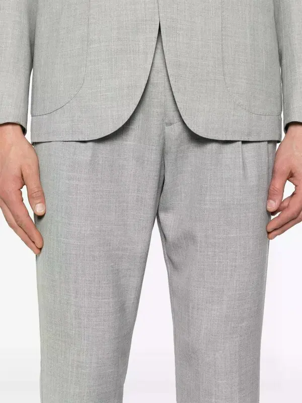 Eleventy Mélange Suit - Grey