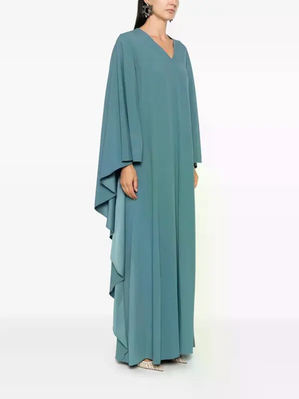 Alberta Ferretti Crepe Kaftan