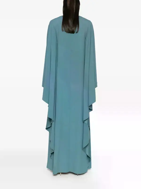 Alberta Ferretti Crepe Kaftan
