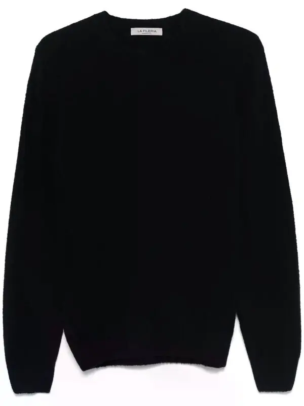 FILERIA Bouclé Virgin Wool-blend Sweater
