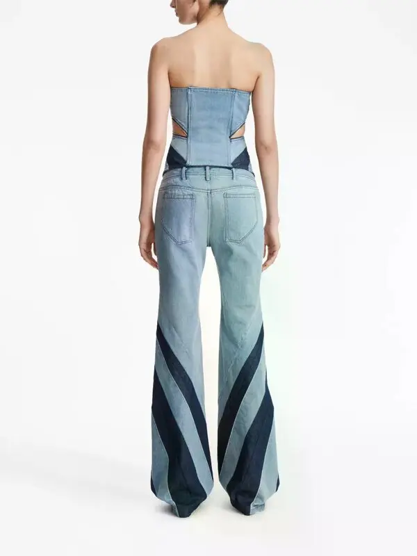 DION LEE Darted Denim Corset