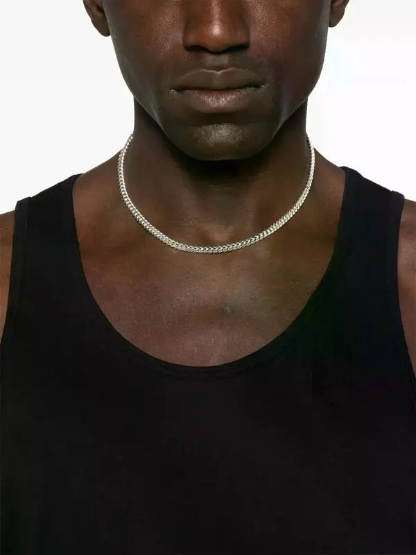Sunspel Cotton Tank Top - Black