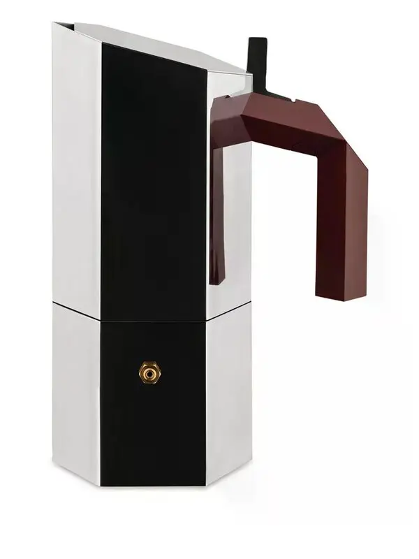ALESSI Menhir Espresso Coffee Maker - Silver