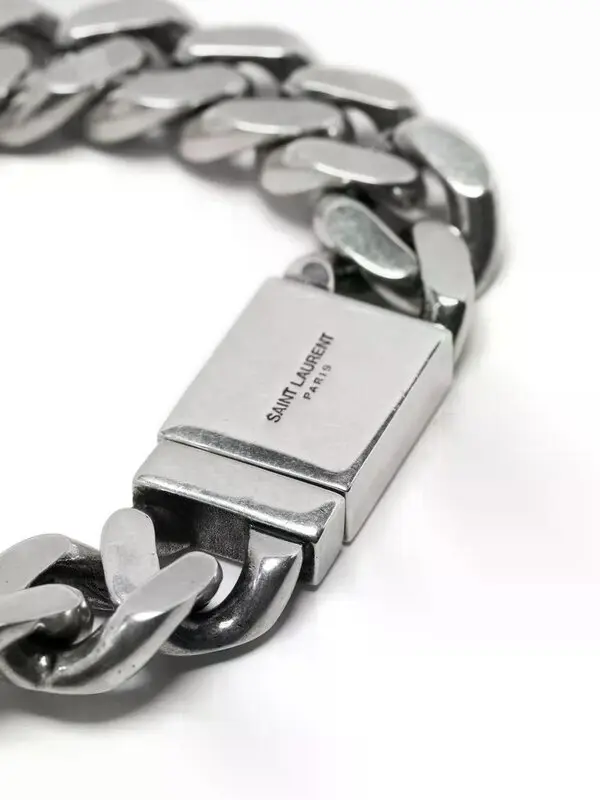Saint Laurent Curb-chain Bracelet