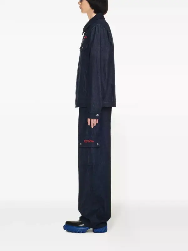 Off-White Script Skate Denim Jacket