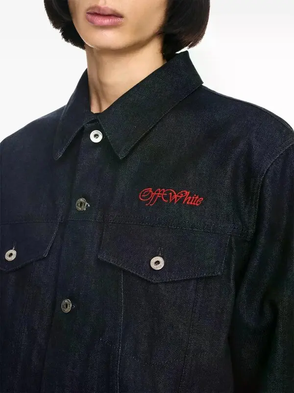 Off-White Script Skate Denim Jacket