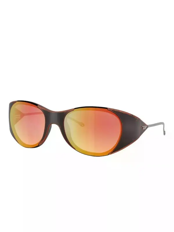 DIESEL® Oval Frame Sunglasses