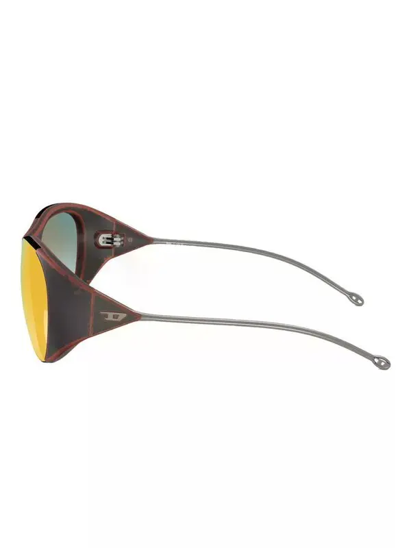 DIESEL® Oval Frame Sunglasses