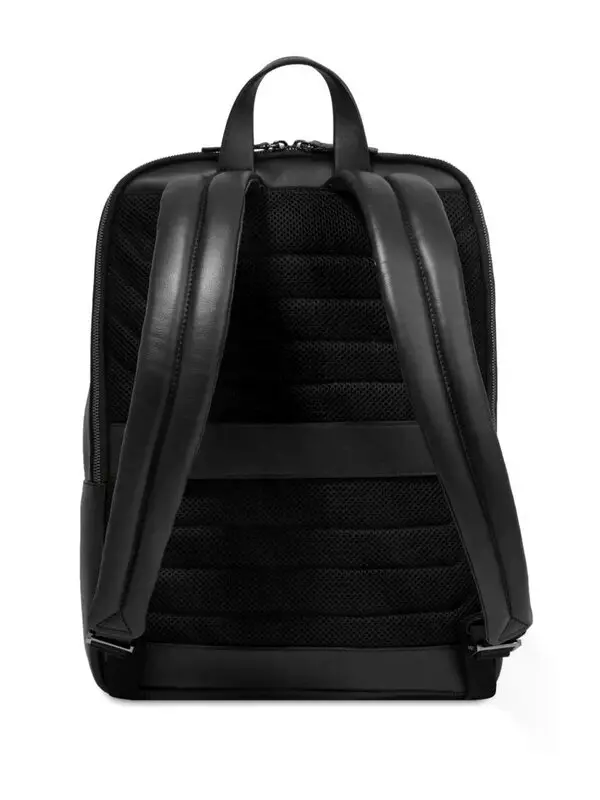LANCEL Max De Leather Backpack - Black