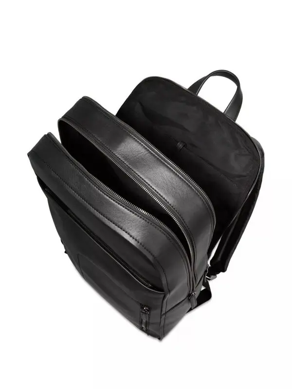 LANCEL Max De Leather Backpack - Black