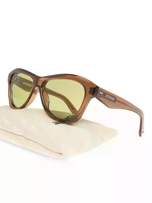 Jacquemus Jac59 Sunglasses - Brown