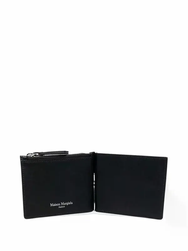 MAISON MARGIELA Four Stitches Leather Money Clip Wallet