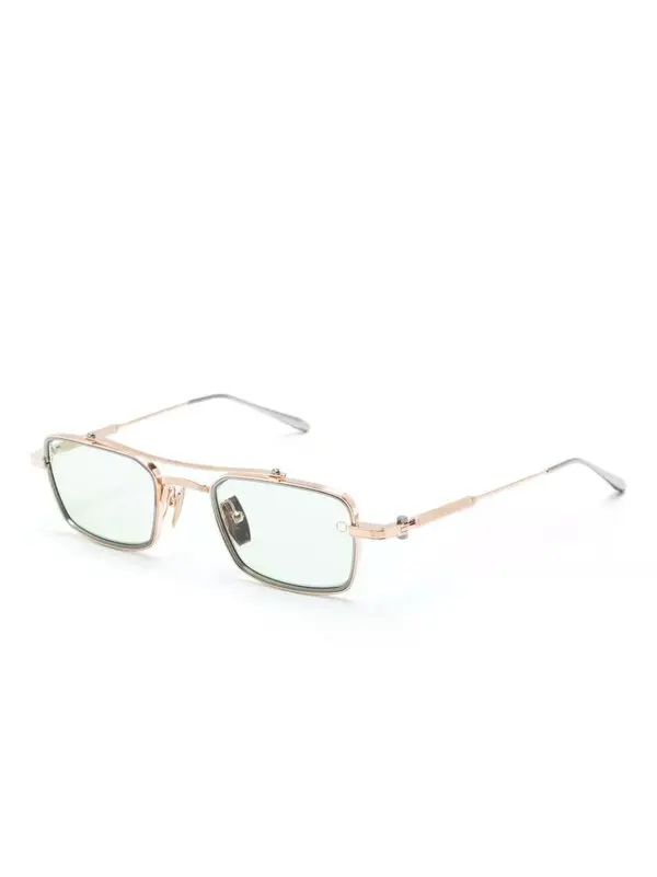 AKONI Cassino Rectangular-frame Sunglasses