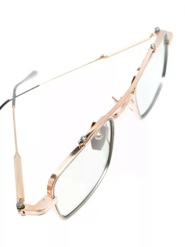 AKONI Cassino Rectangular-frame Sunglasses