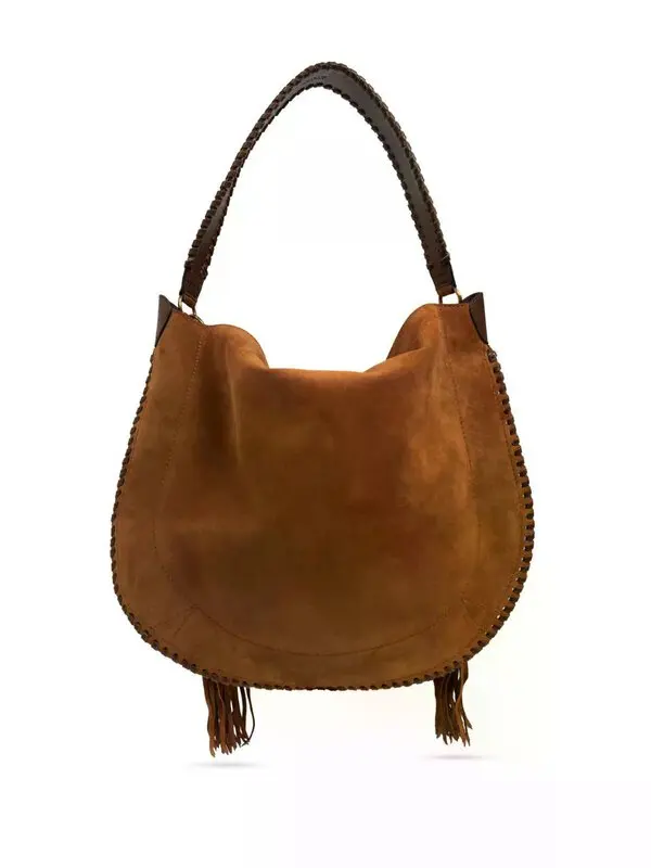 Isabel Marant Étoile Oskan Hobo Suede Shoulder Bag - Brown