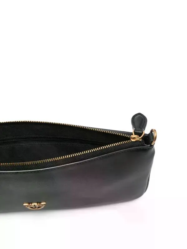 Pinko Love Birds Flat Shoulder Bag - Black