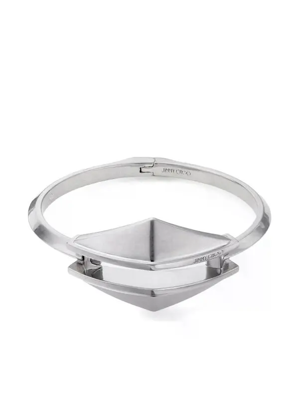 JIMMY CHOO Diamond Link Cuff Bracelet