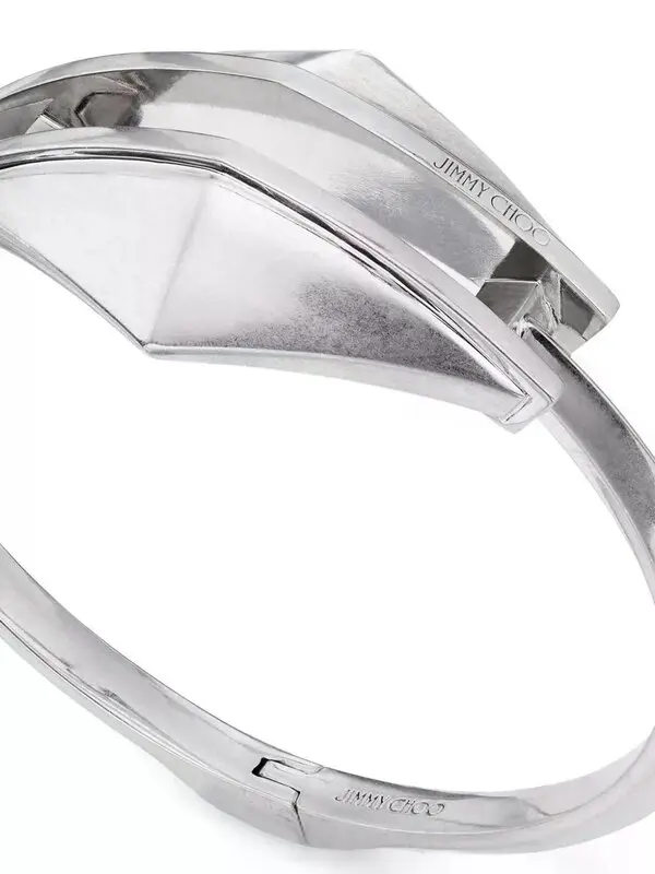 JIMMY CHOO Diamond Link Cuff Bracelet