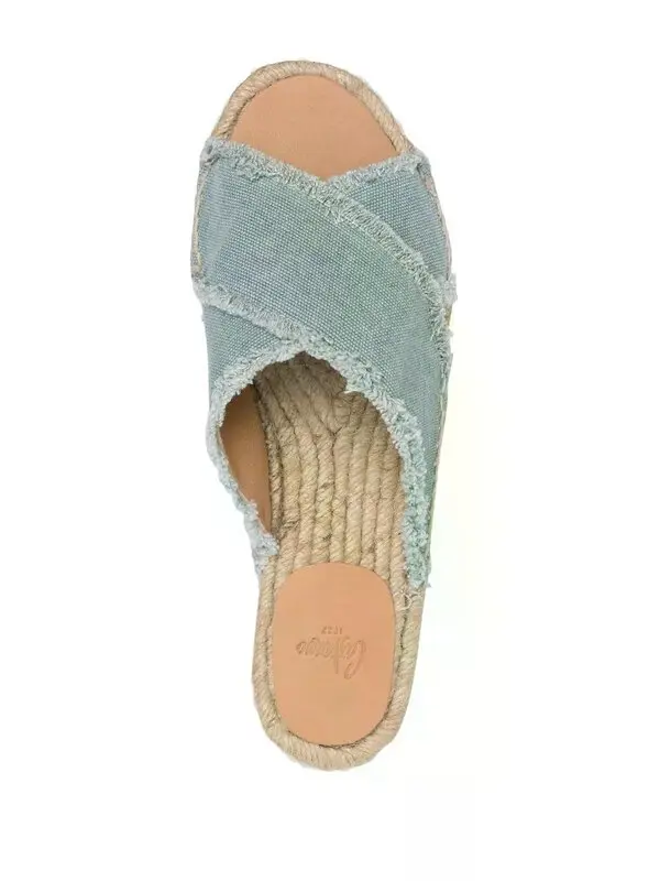 CastaÑer Palmera Open-toe Espadrilles - Blue