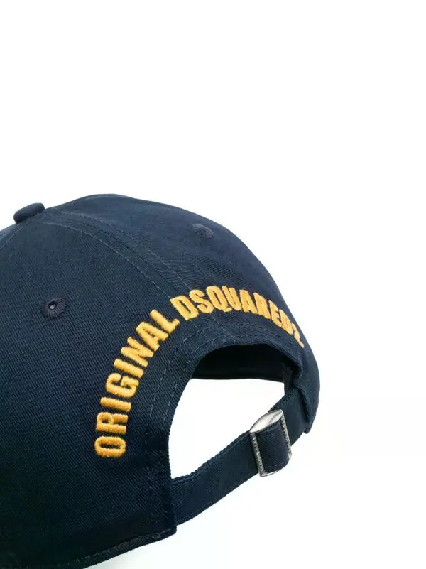 Dsquared2 Logo-patch Cotton Baseball Cap
