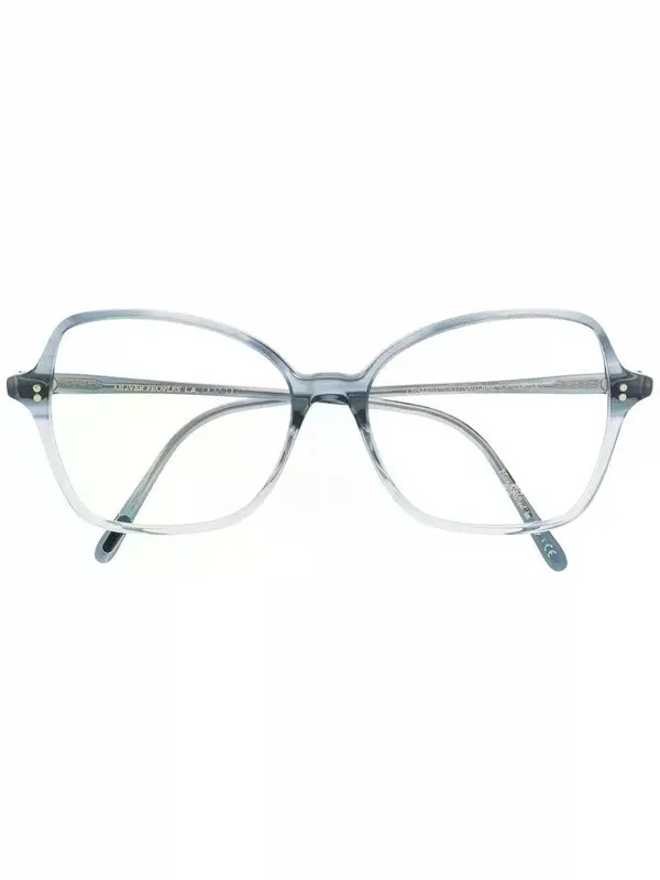 Oliver Spencer Oversized Frame Glasses - Blue