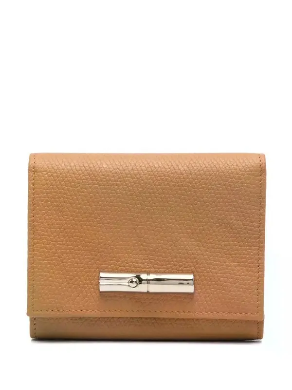 Longchamp Le Roseau Wallet - Brown
