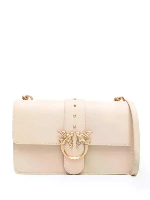 Pinko Love Shoulder Bag - Neutrals