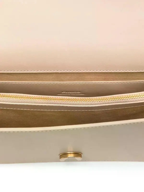 Pinko Love Shoulder Bag - Neutrals