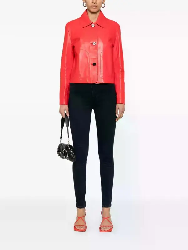 FRAME Le High Skinny Jeans - Blue