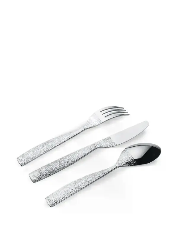 ALESSI Dressed Cutlery Set - Silver
