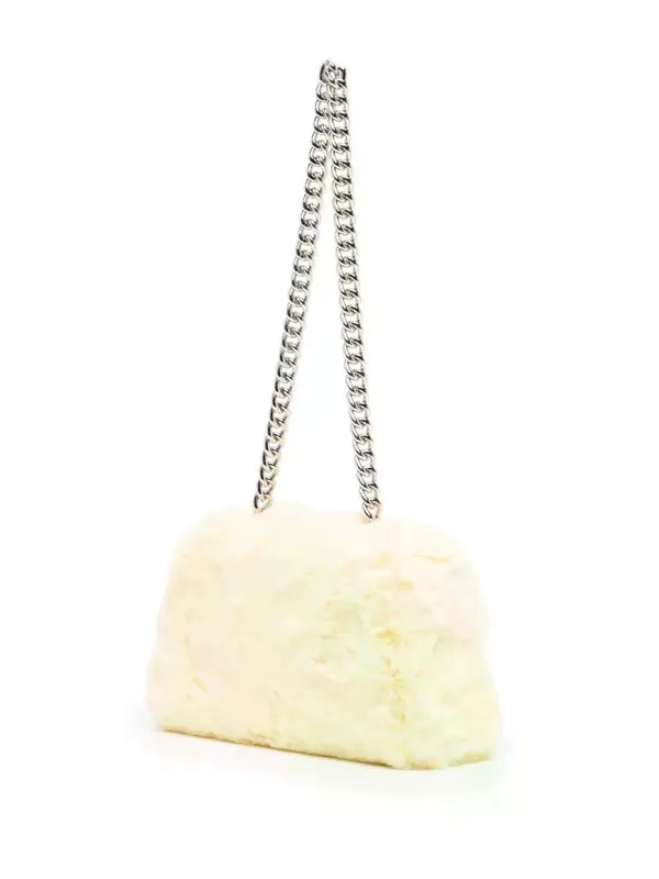 SELF-PORTRAIT Fluffy Bow Shoulder Bag
