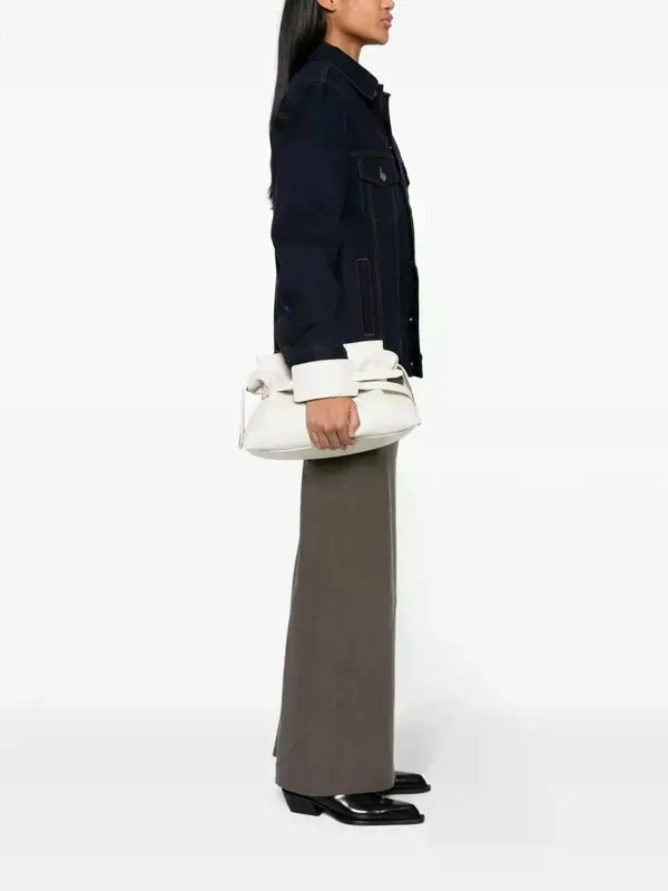 Off-White Zip Tie Clutch Bag