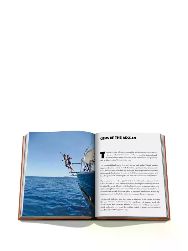 Assouline Greek Islands - Orange