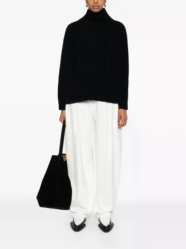 Max Mara Vitalba Ribbed-knit Sweater
