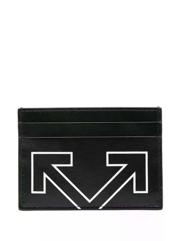 Off-White Heritage Card Holder - Black
