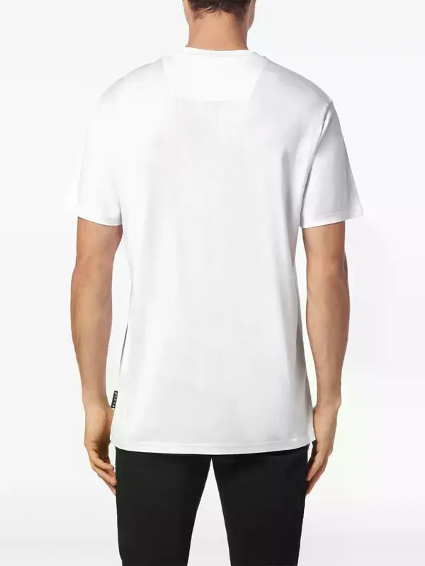 Philipp Plein Logo-patch Cotton T-shirt